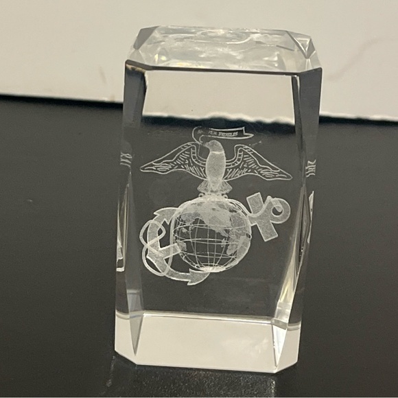 Unbranded | Art | Usmc United States Marine Corps 3d Image Crystal ...